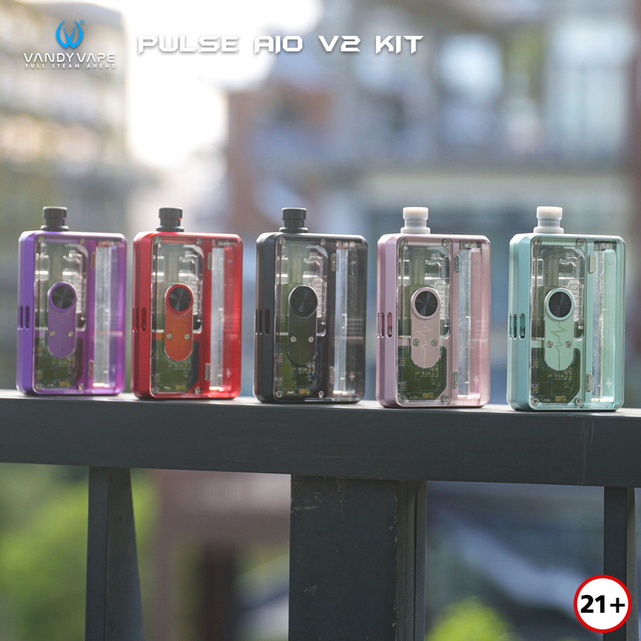 Vandy Vape Pulse AIO V2 Kit, diy, single 18650, single battery